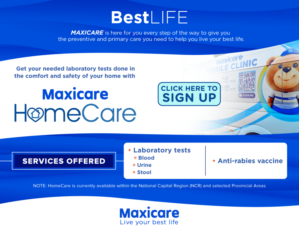 Get Your Tests Done with Maxicare HomeCare | Maxicare