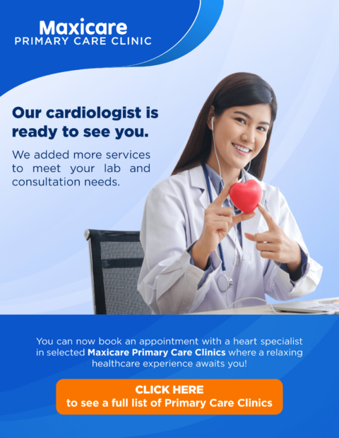 Consult with a cardiologist in selected Maxicare Primary Care Clinics ...